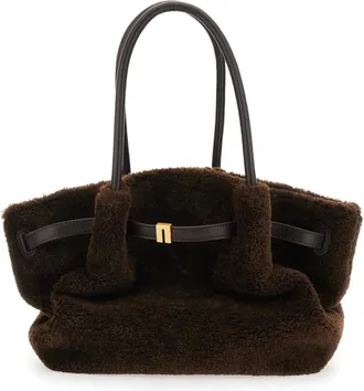 JW PEI JW Pei, Femme, Sacs, Brun, Taille: ONE Size Hana Medium Faux Fur Tote Bag