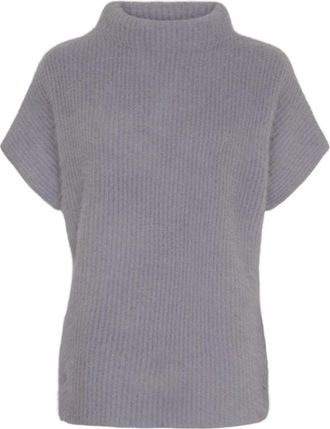 BTF-CPH Kurzarm Rollkragenpullover Strick - - Knitwear - Damen - Grau - XL