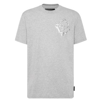 Philipp Plein T-Shirt Rundhals - - Tops - Herren - Grau - 3XL