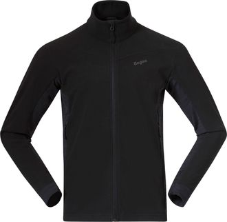 Bergans Herren Rabot Fleece Midlayer Jacke, black, XXL