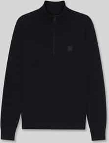 Boss Orange by Hugo Boss Regular Fit Troyer aus Baumwoll-Mix Modell Kanobix