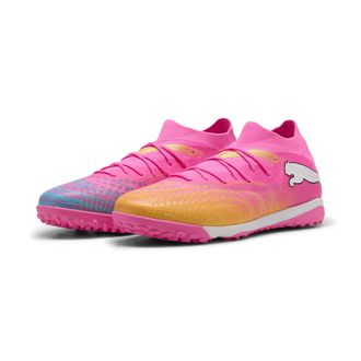 Puma Chaussures de football FUTURE 9 MATCH TT Unisexe, Chaussures, Rose, 41