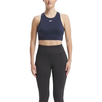 Reebok Damen Id Train Energy Court Sport-BH, NGHBLK, Large