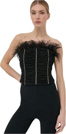 Patrizia Pepe Damen, Oberteile, Schwarzk, XSGr&ouml;&szlig;e