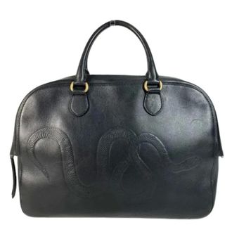 Gucci Sac Boston Pre-owned - Femme - Pre-owned - Noir - Taille: ONE Size