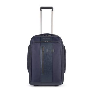 Piquadro Laptop- und iPad-Trolley-Rucksack aus recyceltem Stoff - - Bags - Damen - Blau - ONE SIZE