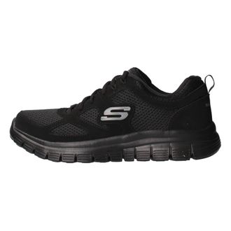 Skechers Homme, Chaussures, Noir, Taille: 42 1/2 EU Baskets Athl&eacute;tiques Respirantes