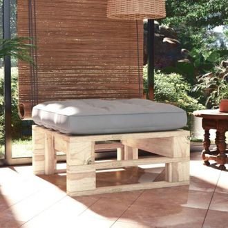 vidaXL Garten-Palettenhocker Impr&auml;gniertes Kiefernholz vidaXL