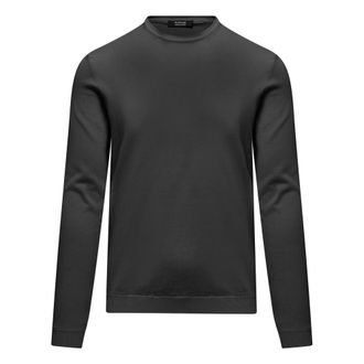 Bomboogie Homme, Pulls, Noir, Taille: S Girocollo Basic