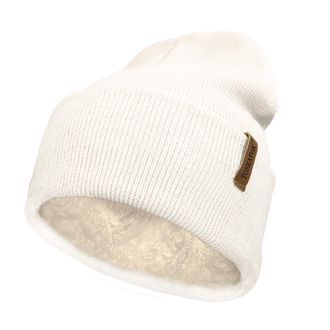 TOSKATOK Damen Herren Unisex Klassische, weiche, warme Winter-Strickm&uuml;tze mit B&uuml;ndchen und weichem Thermo-Teddy-Fleece-Futter