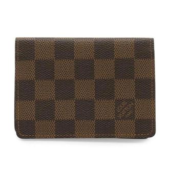 Louis Vuitton Portefeuille Damier Pre-owned - Femme - Pre-owned - Brun - Taille: ONE Size
