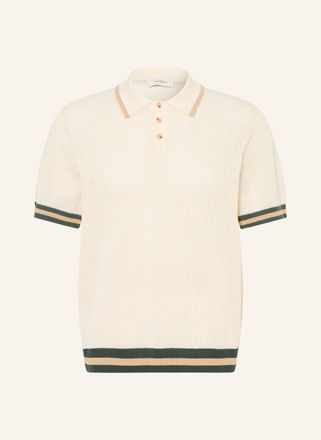 Les Deux Strick-Poloshirt weiss