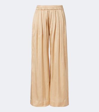 Isabel Marant Pantalon ample Nolia en satin