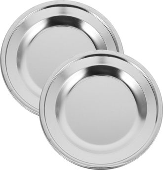 Cabilock 2st&uuml;cke Runder Weinuntersetzer Aus Edelstahl Hitzebest&auml;ndiger Flaschenuntersetzer Weinuntersetzer F&uuml;r Haushalt Untersetzer F&uuml;r Weinflaschen Runde F&uuml;r 