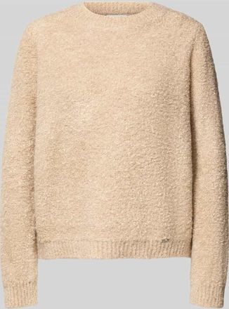 More & More Strickpullover mit Rundhalsausschnitt