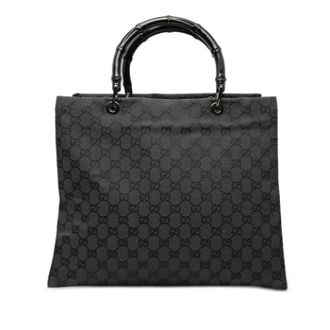 Gucci Pre-owned Bamboo Tote - - Pre-owned - Damen - Grau - ONE SIZE