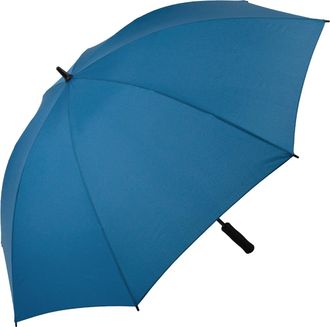 iX-brella Leichter Voll-Fiberglas- Regenschirm für 2 Personen - Größe XXL - sehr stabil - Golfschirm (Navy-blau)