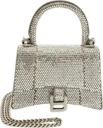 Balenciaga Sac Mini en Daim Pre-owned - Femme - Pre-owned - Gris - Taille: ONE Size