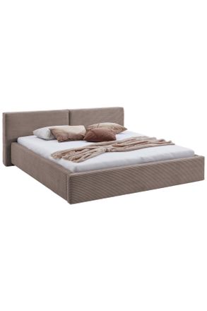 Boxxx Polsterbett, Taupe, Textil, 160x200 cm, Reach, Stoffauswahl, in verschiedenen Gr&ouml;&szlig;en erh&auml;ltlich, Schlafzimmer, Betten, Polsterbetten