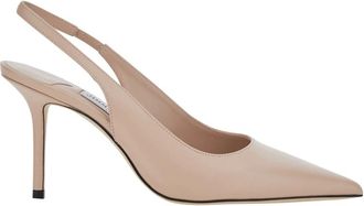 Jimmy Choo London Femme, Chaussures, Beige, Taille: 39 1/2 EU Love SB 85 Slingback Pump