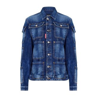Dsquared2 Taktische Jeans-Denimjacke - - Jackets - Damen - Blau - S