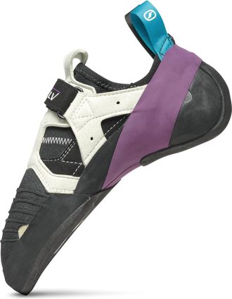 Scarpa Instinct VSR LV Kletter- & Boulderschuhe - Low Volume Fit, Schwarz / Violett, 12.5-13 Women/11.5-12 Men