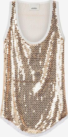 Isabel Marant Top Renelle - Femme - Dor&eacute; - Taille T0 - Isabel Marant