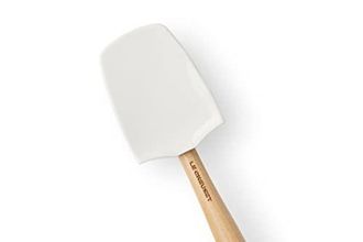 LE CREUSET Le Creuset Cr&eacute;ation Spatule Cuill&egrave;re, Large, 26 cm, Silicone, Meringue, 42104287160000