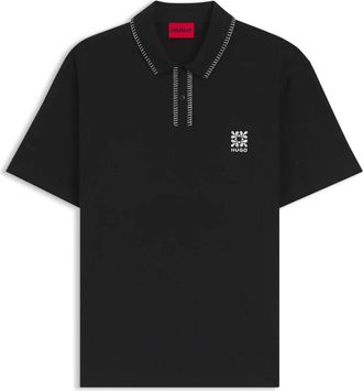 HUGO BOSS Homme, Tops, Noir, Taille: L Daropolo Polo