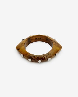 Isabel Marant Bracelet Layla - Femme - Havane-argent - Taillet2 - Isabel Marant