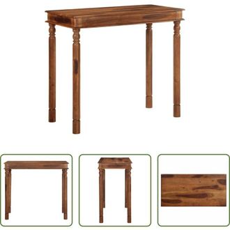 vidaXL vidaXL Vintage Bartisch - Bartisch 120x60x107 cm Massivholz Akazie