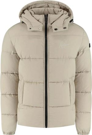 Malelions Homme, Vestes, Beige, Taille: S Donn Puffer