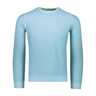 Gran Sasso Pullover mit Rundhalsausschnitt - - Knitwear - Herren - Blau - 3XL