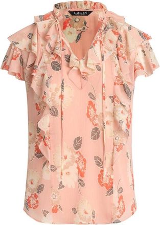 Lauren Ralph Lauren Damen Bluse aus Georgette