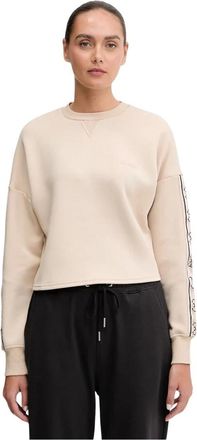 Guess Damen, Sweatshirts & Hoodies, Beige, LGr&ouml;&szlig;e
