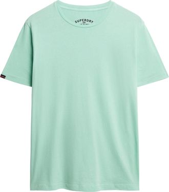 Superdry Herren Klassisches Essential T-Shirt Grüne Minze Hellgrün XXXL