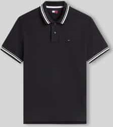 Tommy Jeans Regular Fit Poloshirt aus reiner Baumwolle