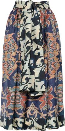 Pierre-Louis Mascia Femme, Jupes, Multicolore, Taille: 36 FR Cialda Midi Skirt