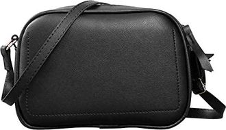 Generic Sac tendance unisexe de grande capacit&eacute; Sac &agrave; bandouli&egrave;re portable pour homme, Noir, Taille unique