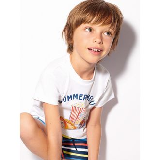 MAYORAL T-Shirt 3012 Wei&szlig; Regular Fit