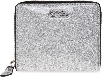 Marc Jacobs Femme, Accessoires, Gris, Taille: ONE Size Brocade Wallet with Logo