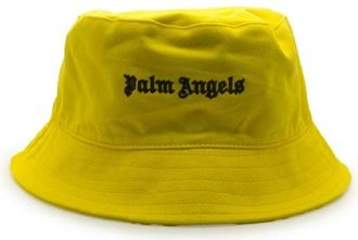 Palm Angels Homme, Accessoires, Jaune, Taille: ONE Size Cappello