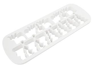 Dr. Oetker Multi-Ausstecher 20er Winterwunderland, Ausstechform für Weihnachten, Ausstecher für Plätzchen und Kekse, traditionelle Weihnachtsmotive (Farbe: Weiß)