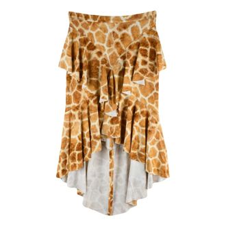 Elisabetta Franchi Femme, Jupes, Multicolore, Taille: 38 FR Longuette Skirt