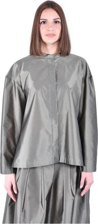 Max Mara Femme, Blouses et Chemises, Vert, Taille: 38 FR Camicia Oversize