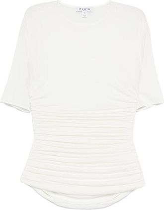 Alaia Round-neck T-shirt