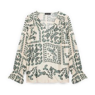 Fiorella Rubino Damen, Blusen & Hemden, Gr&uuml;n, 5XLGr&ouml;&szlig;e