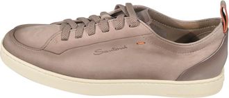 Santoni Homme, Chaussures, Gris, Taille: 40 EU Montecarlo Baskets