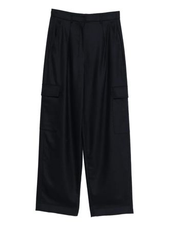 Max Mara Hose mit Falten - Schwarz