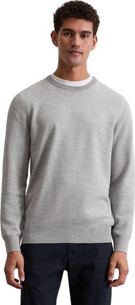 Marc O'Polo Rundhalspullover aus Bio-Baumwoll-Piqu&eacute;